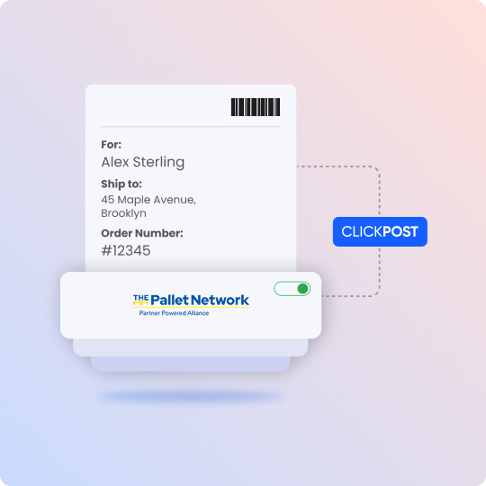 Pallet Network API Integration and Tracking with ClickPost